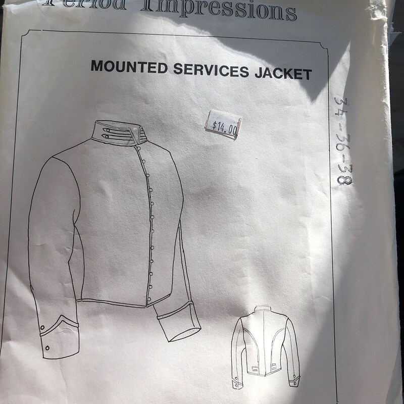 Military Jacket Pattern - Etsy