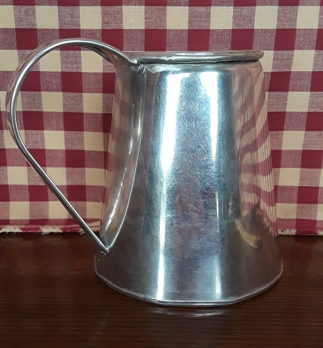 English Pint Tin Tankard - Etsy
