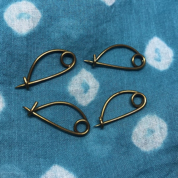 Antique Safety Pin - Etsy