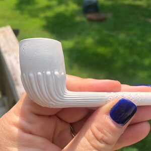 Reproduction Scallop Bowl Clay Pipe - Etsy