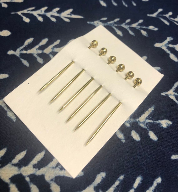 18th Century Brass Dress Pins | Etsy