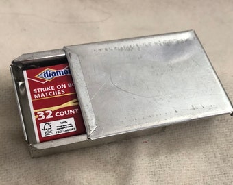 Tin Match Safe - Etsy