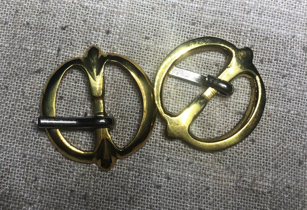 18th Century DD Brass Buckle - Etsy