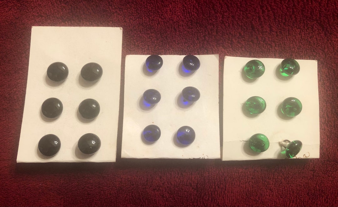Handmade Glass Buttons - Etsy