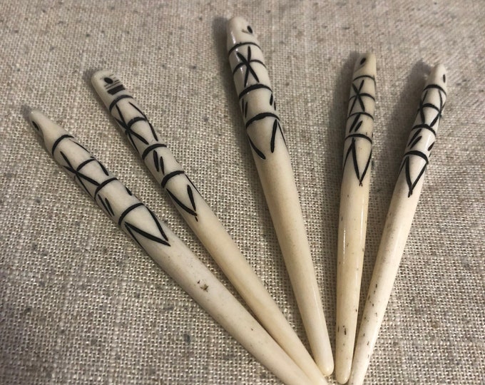 Viking Bone Cloak Pins - Etsy