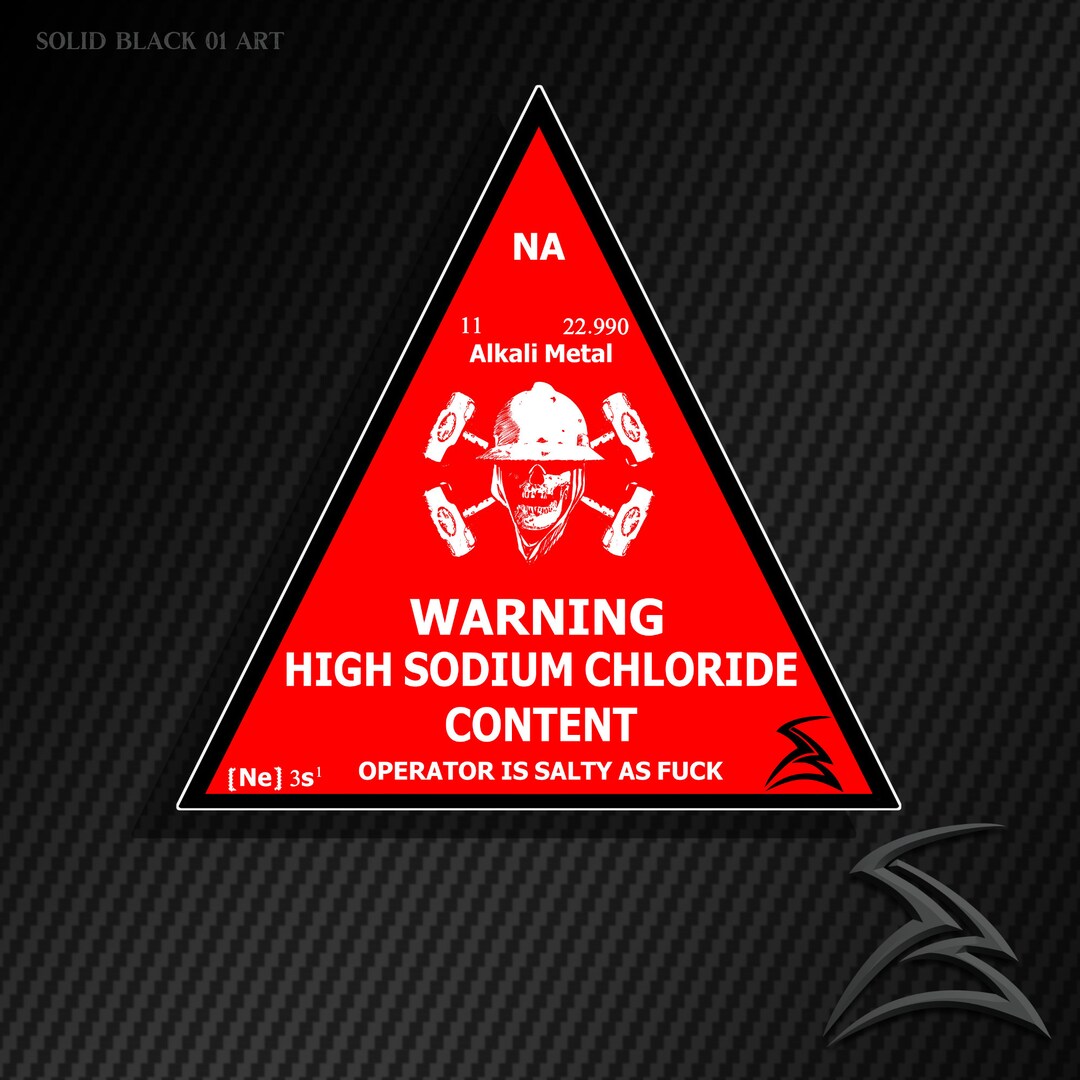 Oilfield Salty Sticker Funny Oilfield Operator Vinyl Sticker Funny ...