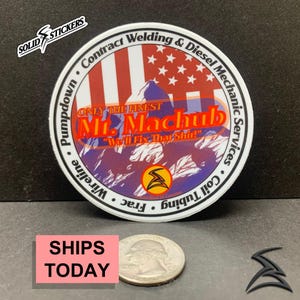 Funny Oilfield Sticker Mount Machub Funny Diesel Mechanic Toolbox ...