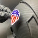 Oilfield Frac Sticker US Flag Shield Frac Pump Sticker Patriotic ...