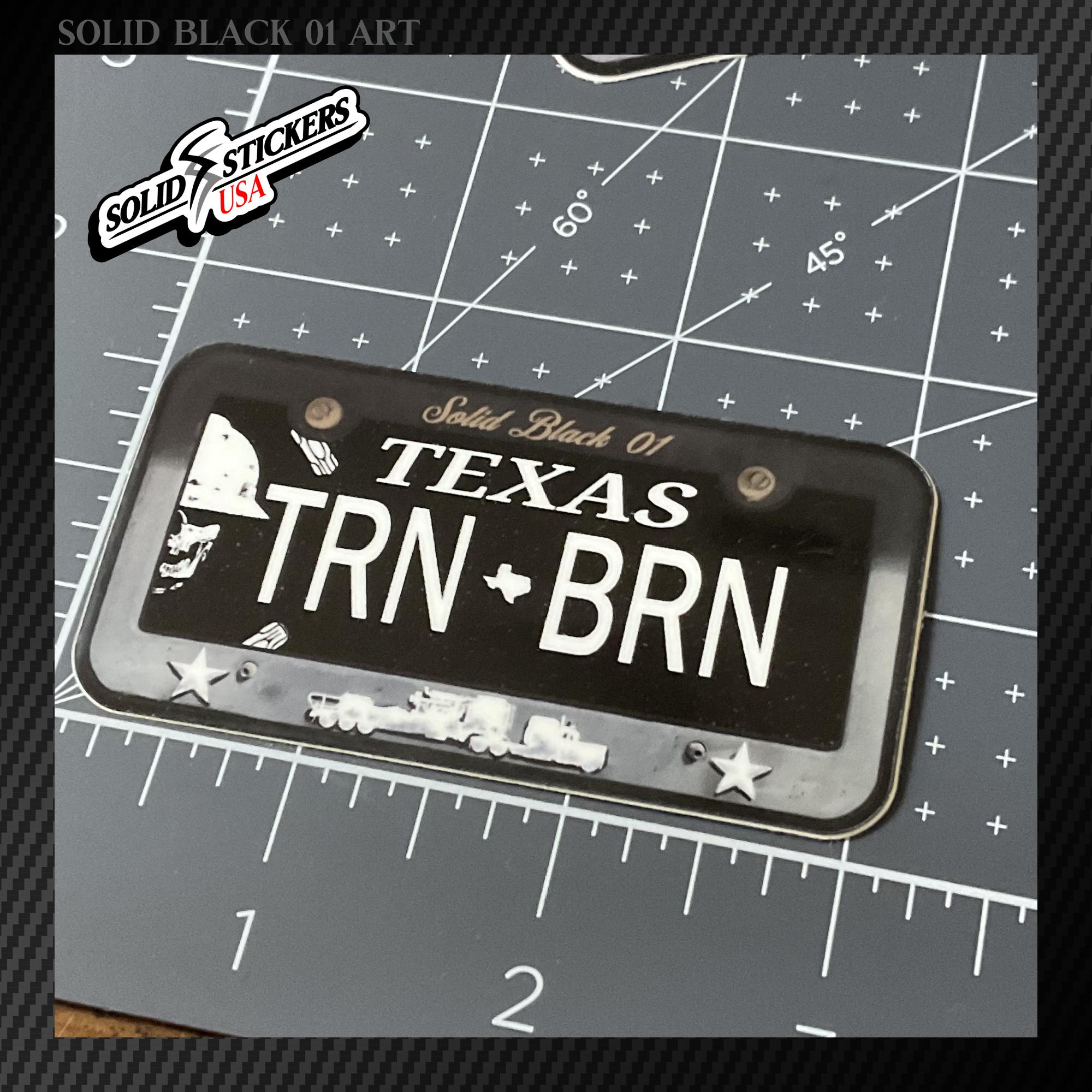Texas Oilfield Sticker: Frac Turn & Burn License Plate Decal - Etsy