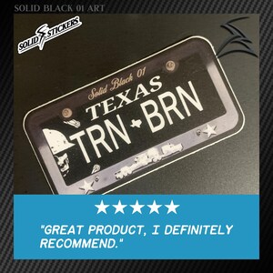 Texas Oilfield Sticker Frac Turn and Burn License Plate Decal Oilfield ...