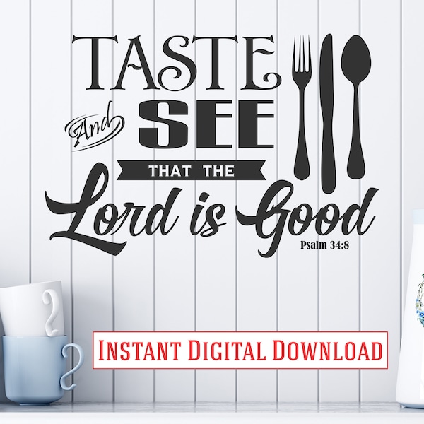 Taste and See - Etsy