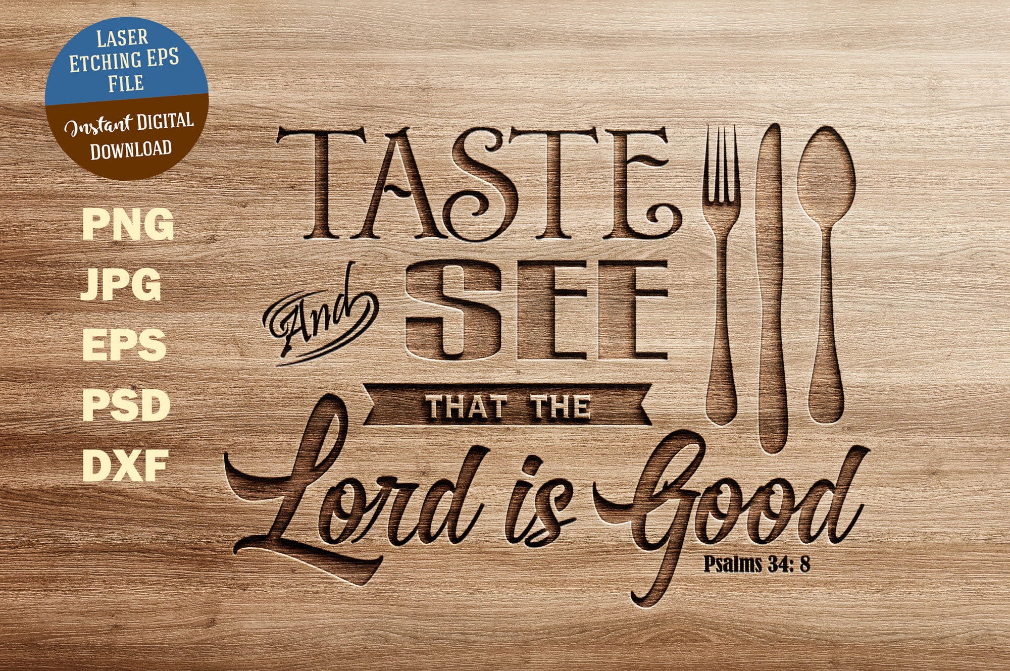Taste and See That the Lord is Good Instant (Download Now) - Etsy