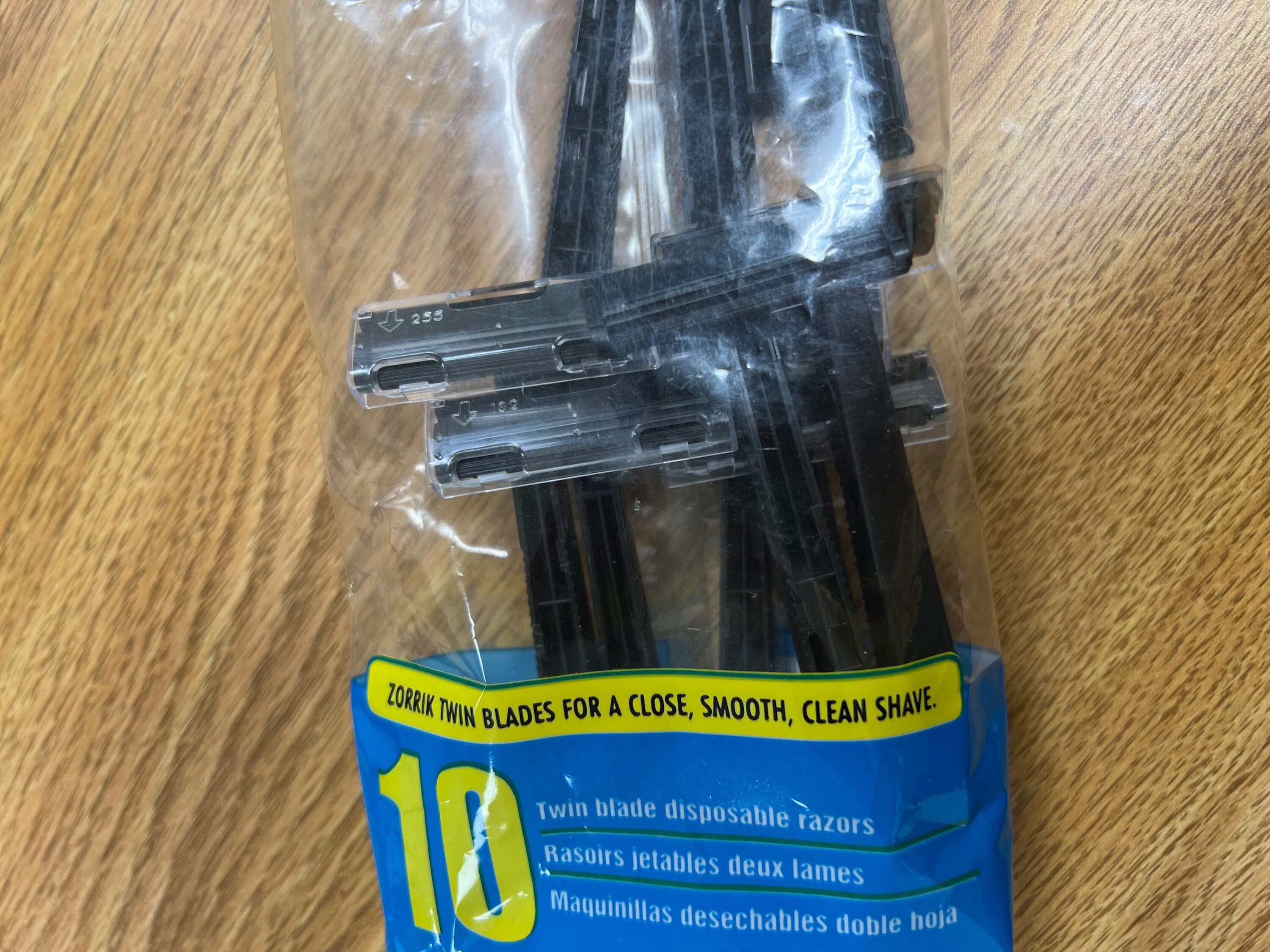 Twin Blade Disposable Razors. Pack of 10. - Etsy