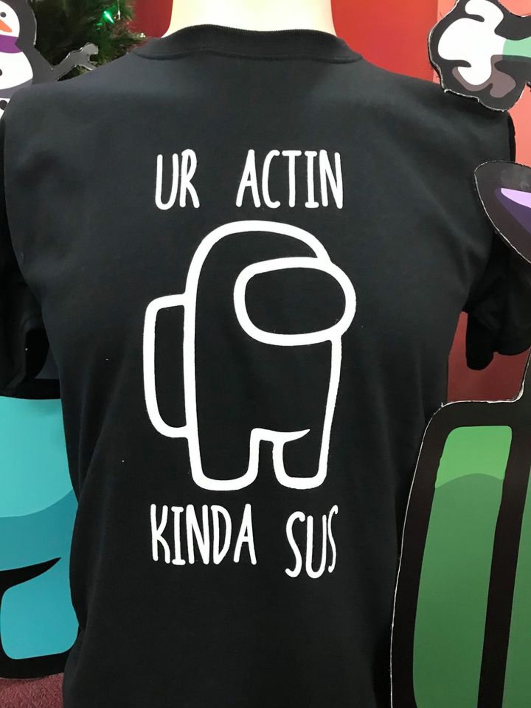 UR Actin KINDA SUS Among Us T-shirt. - Etsy
