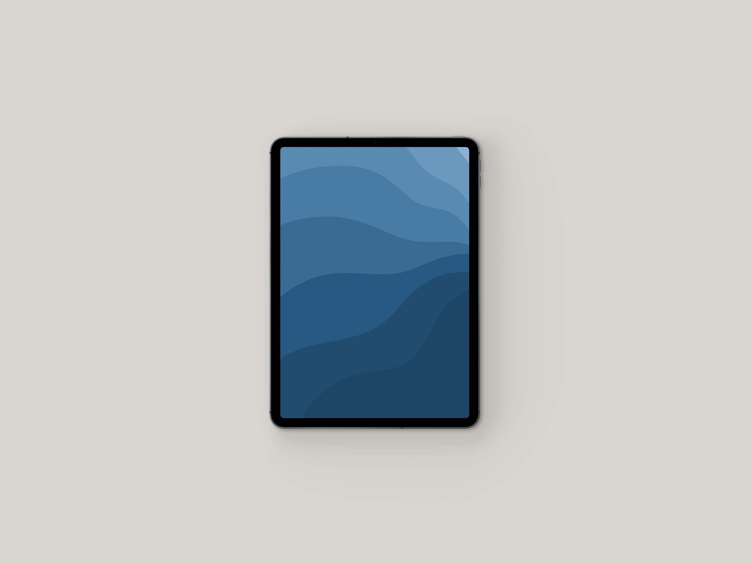 Deep Blue Abstract iPad Wallpaper: Nautical Tablet Lock Screen (digital ...