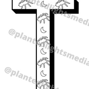 Moon Inspired Alphabet Digital Coloring Book - Etsy