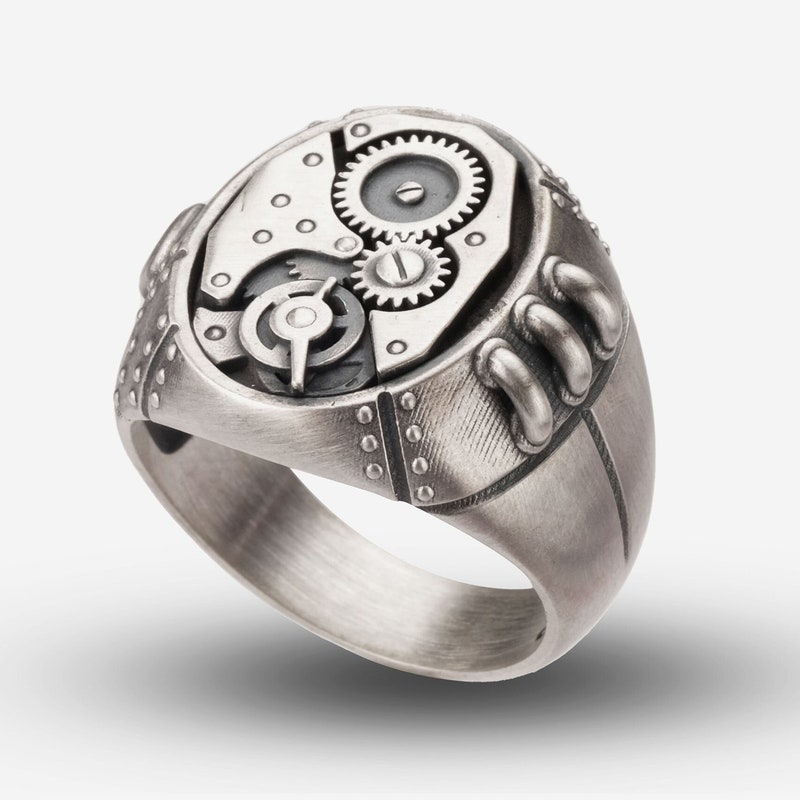 Mechanical Ring - Etsy