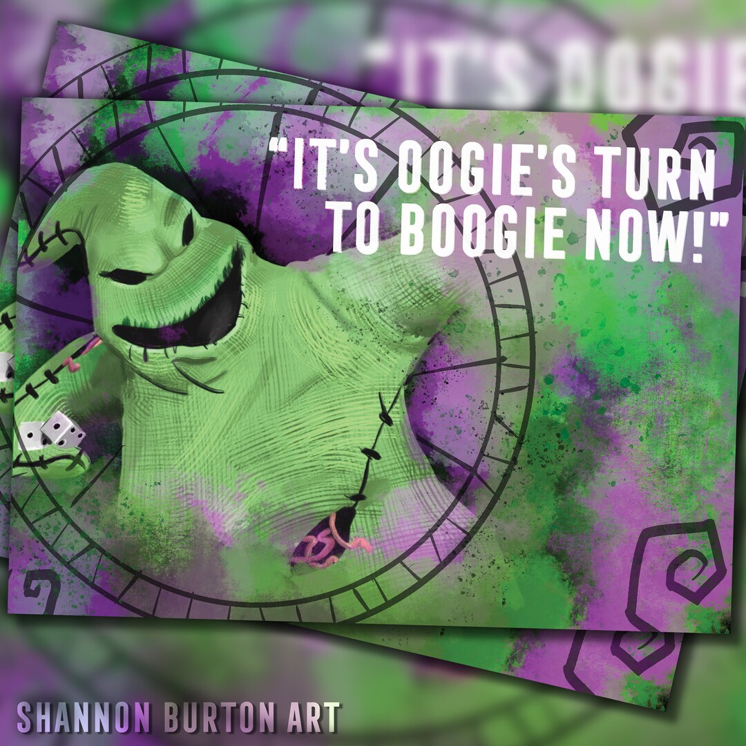 Oogie's Turn to Boogie Oogie Boogie the Nightmare Before Christmas ...