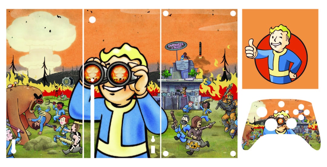 Xbox Series X Fallout - Etsy