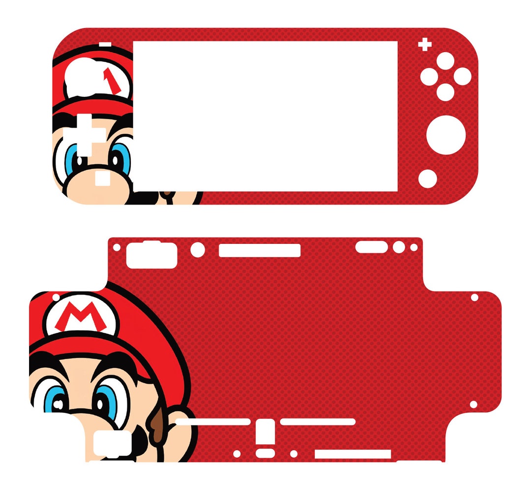 Nintendo Switch Lite Mario - Etsy