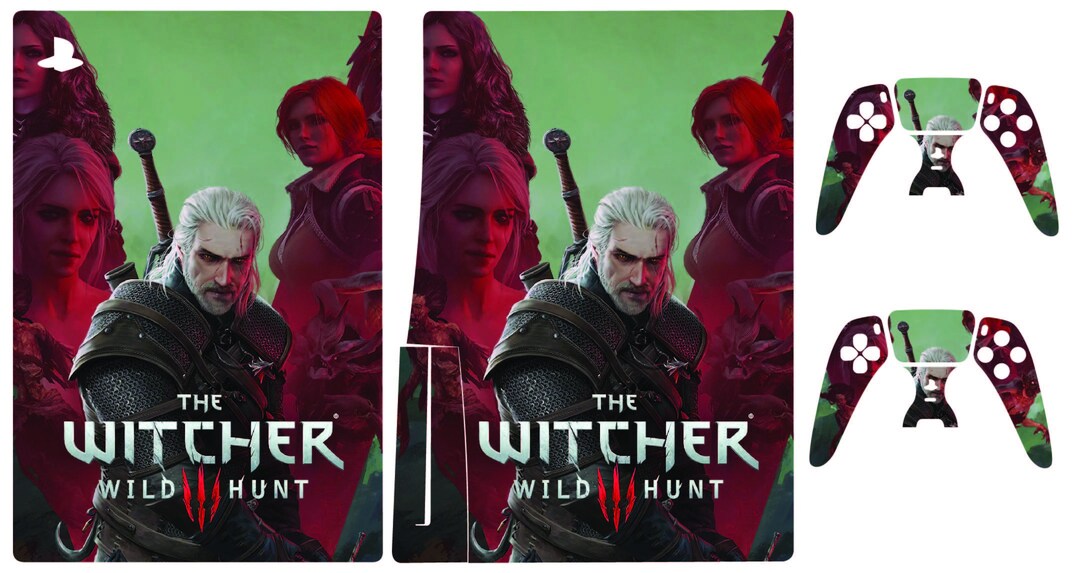 PS5 Disk the Witcher 3 - Etsy