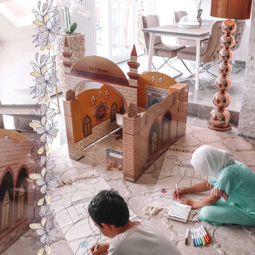My Masjid Masjid for Children Children's Masjidislamic - Etsy