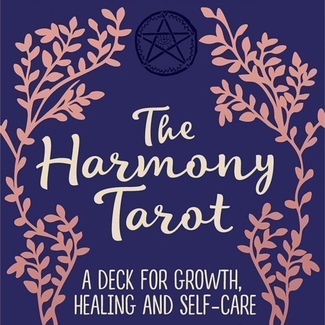 The Harmony Tarot Deck by Harmony Nice With Guidebook, Crystal and Palo ...
