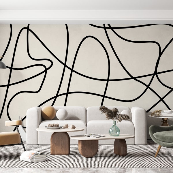 Big Print Wallpaper - Etsy