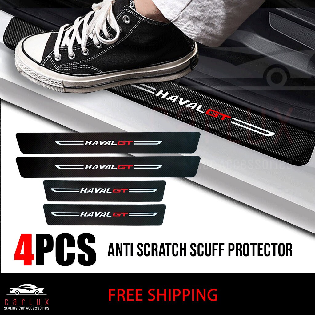 For Haval GT Car Door Sill Scuff Plates Anti Scratch Sticker Protector ...