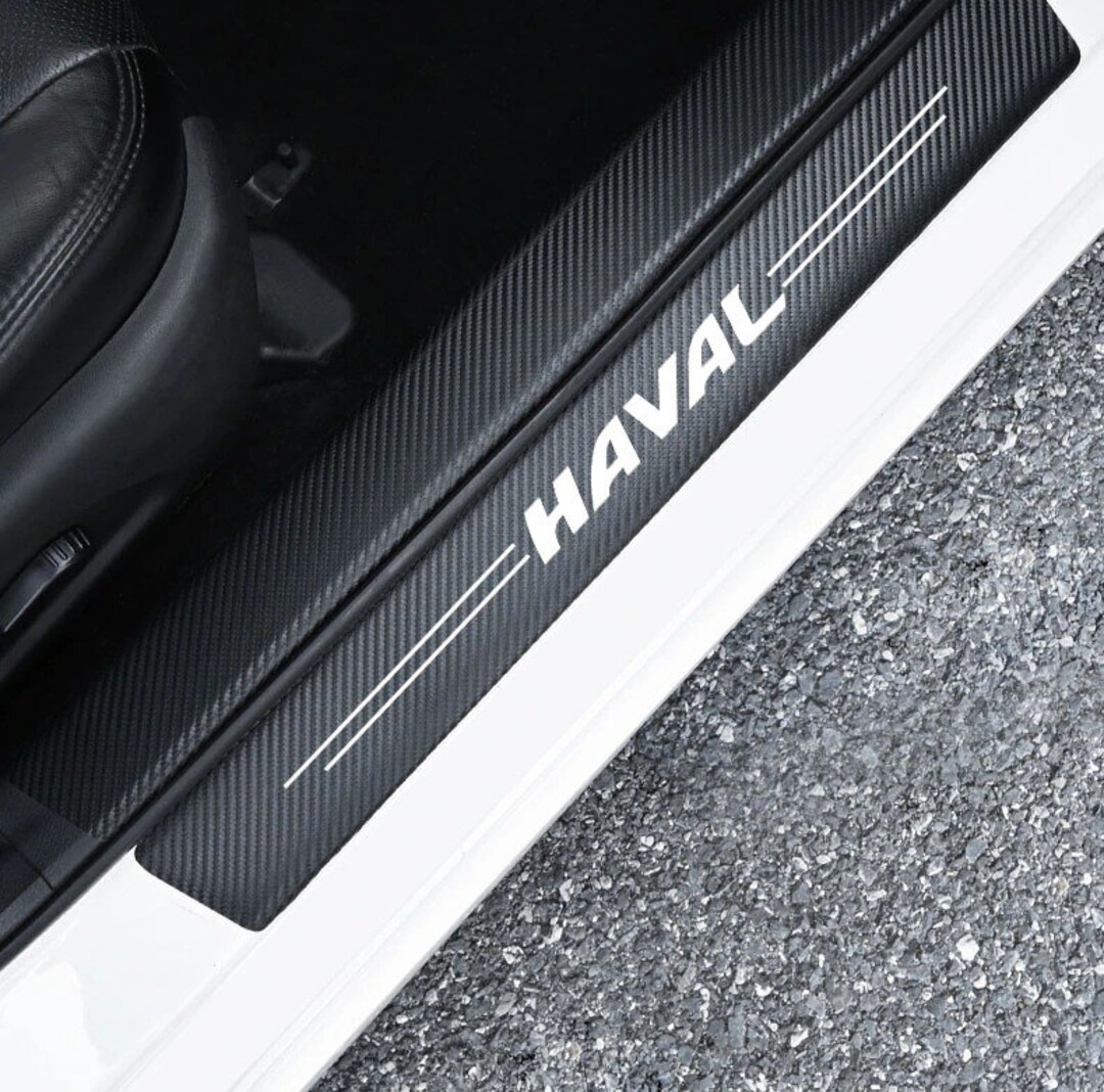 Haval H9 F7 H6 Carbon Fiber Door Sill Protector Guard Vinyl - Etsy Canada