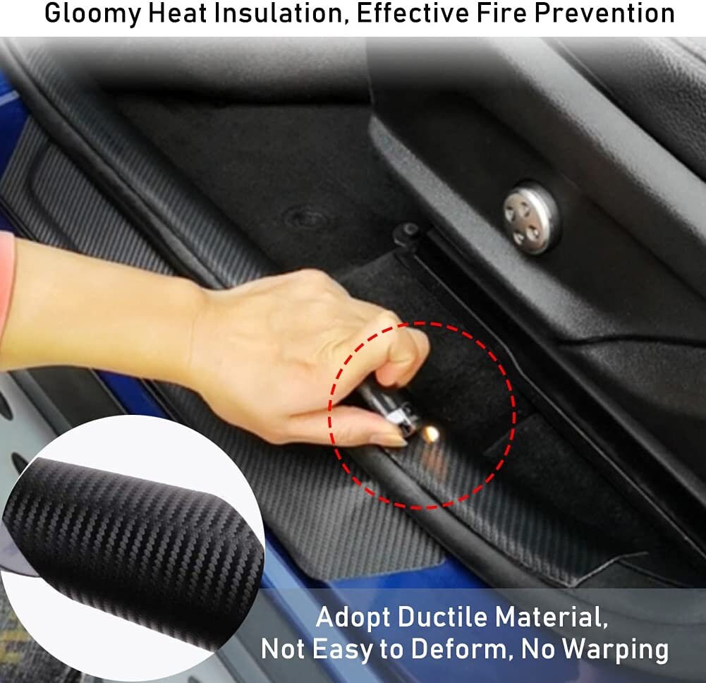 Haval H9 F7 H6 Carbon Fiber Door Sill Protector Guard Vinyl - Etsy Canada