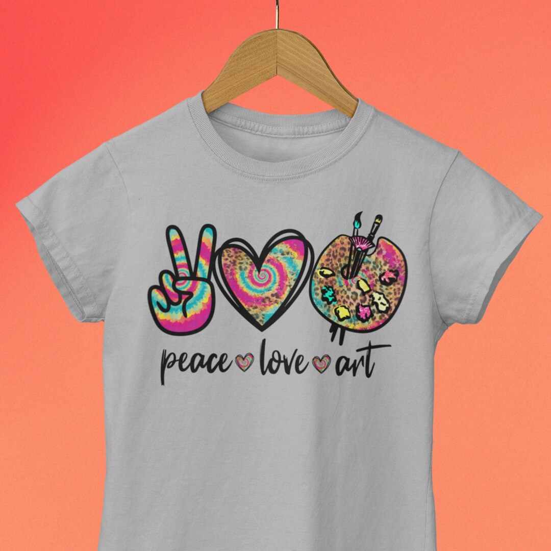 Art Tshirt, Artist Shirt, Painters Shirt, Women Artist Tee, Love Art ...