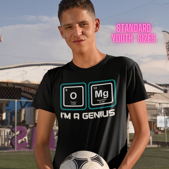 OMG I'm a Genius T-shirt Funny Science Shirt for Back to - Etsy