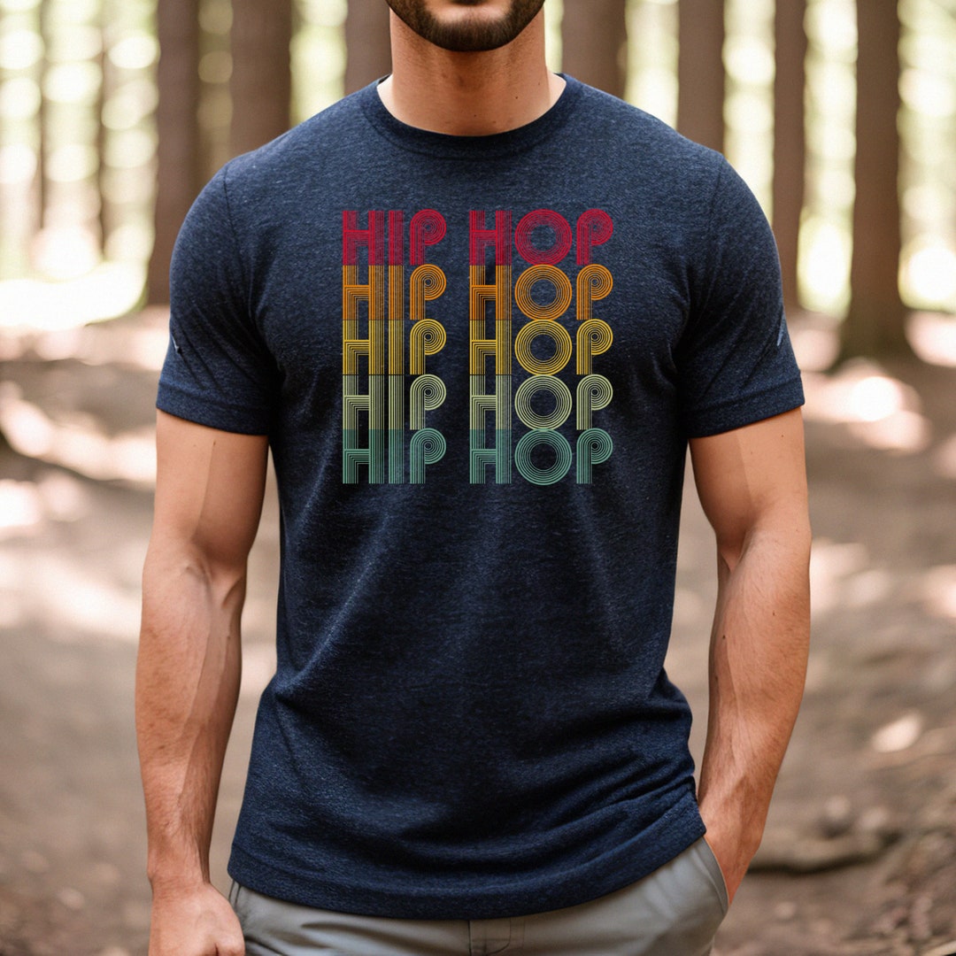 Retro Hip-hop Tee, T-shirt for Music Lovers, Hip Hop Music Shirt, Hip ...