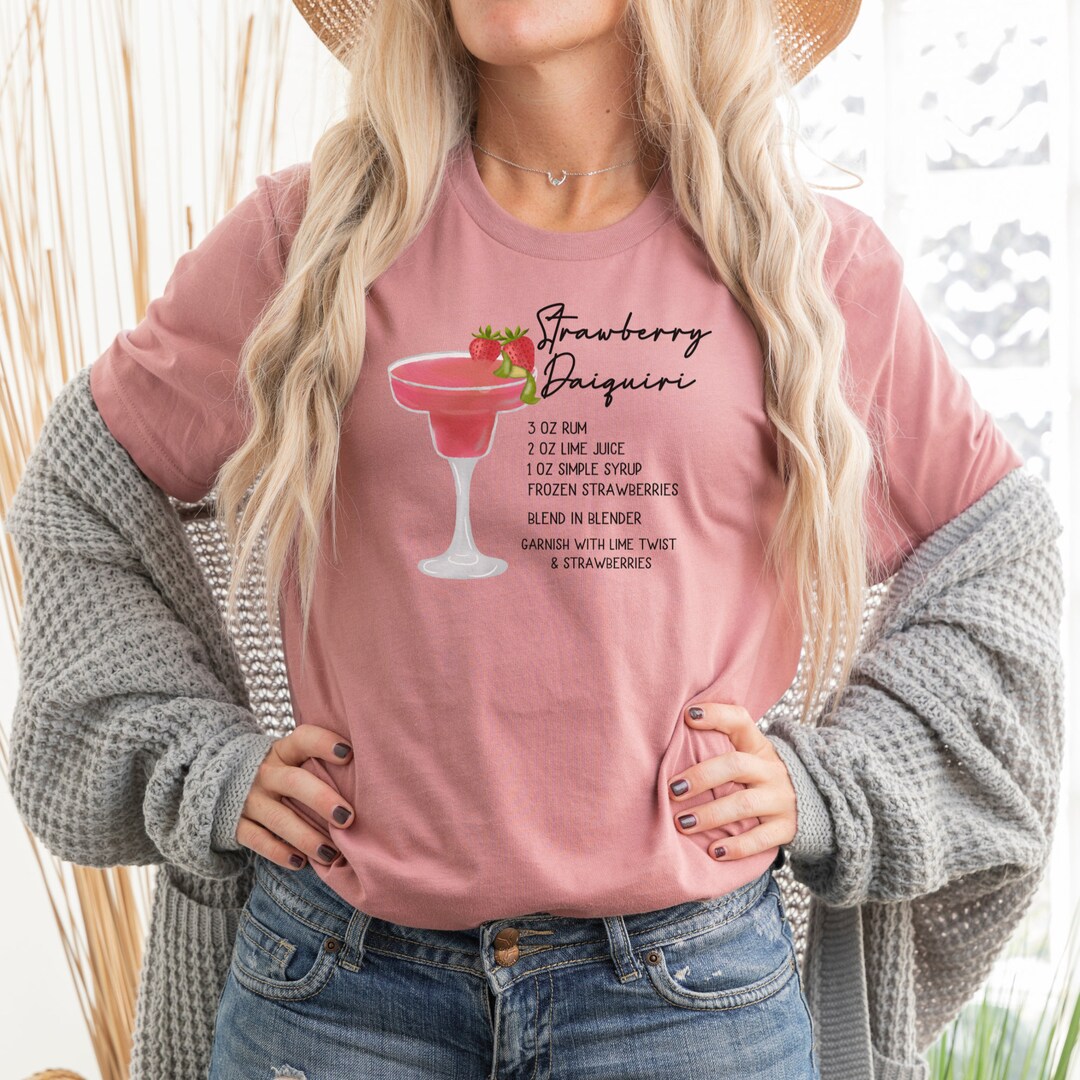 Cocktails, Cocktail Recipe Shirt, Cocktail Tshirt, Cocktail Tee, Mixed ...