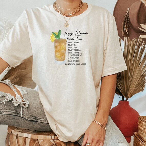 Cocktails Cocktail Recipe Shirt Cocktail Tshirt Cocktail - Etsy