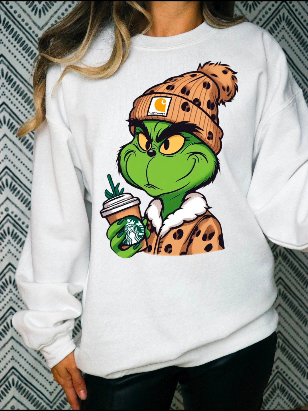 Bougie Grinch Crewneck - Etsy