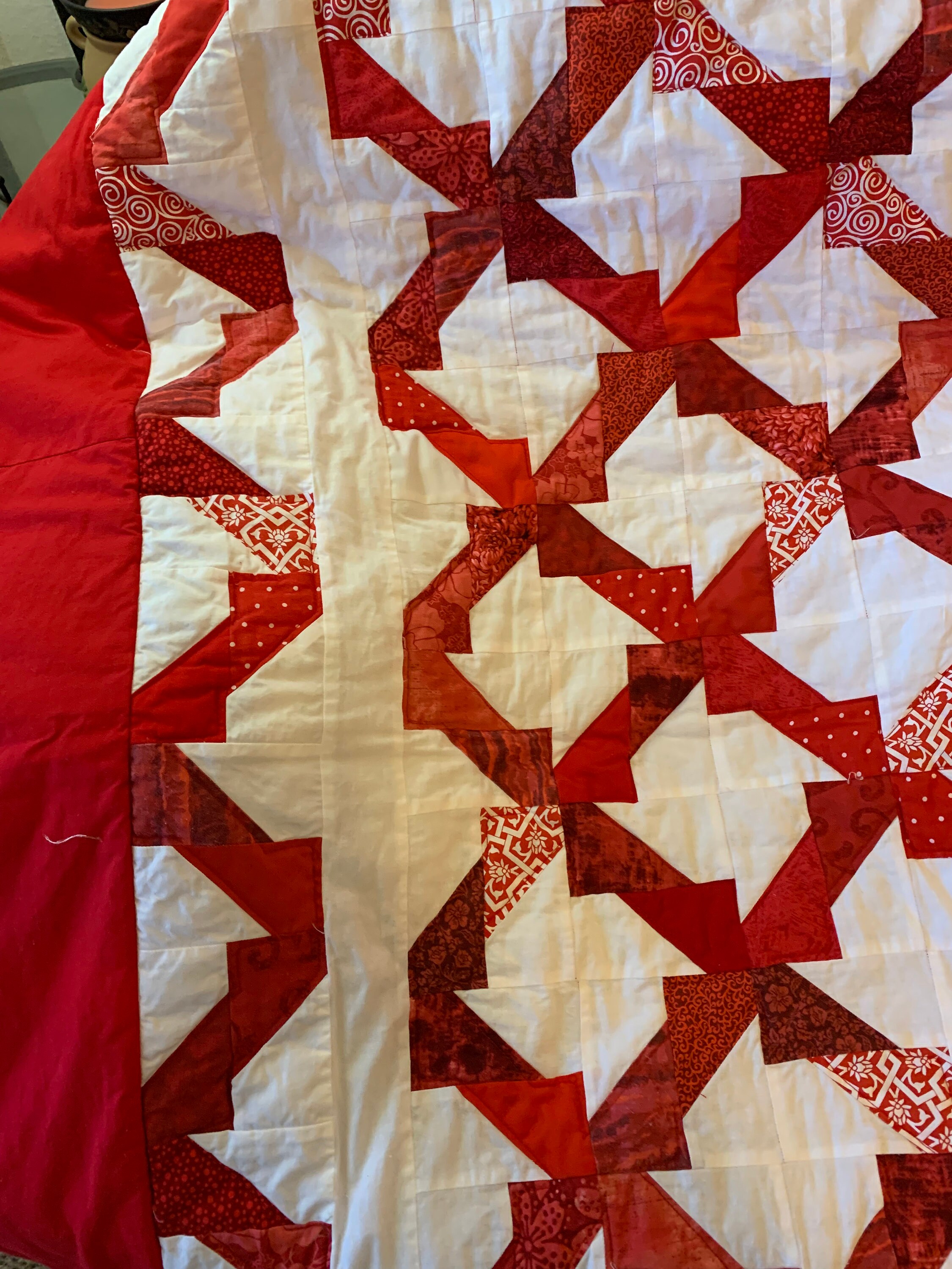 Jagged X Throw - Etsy