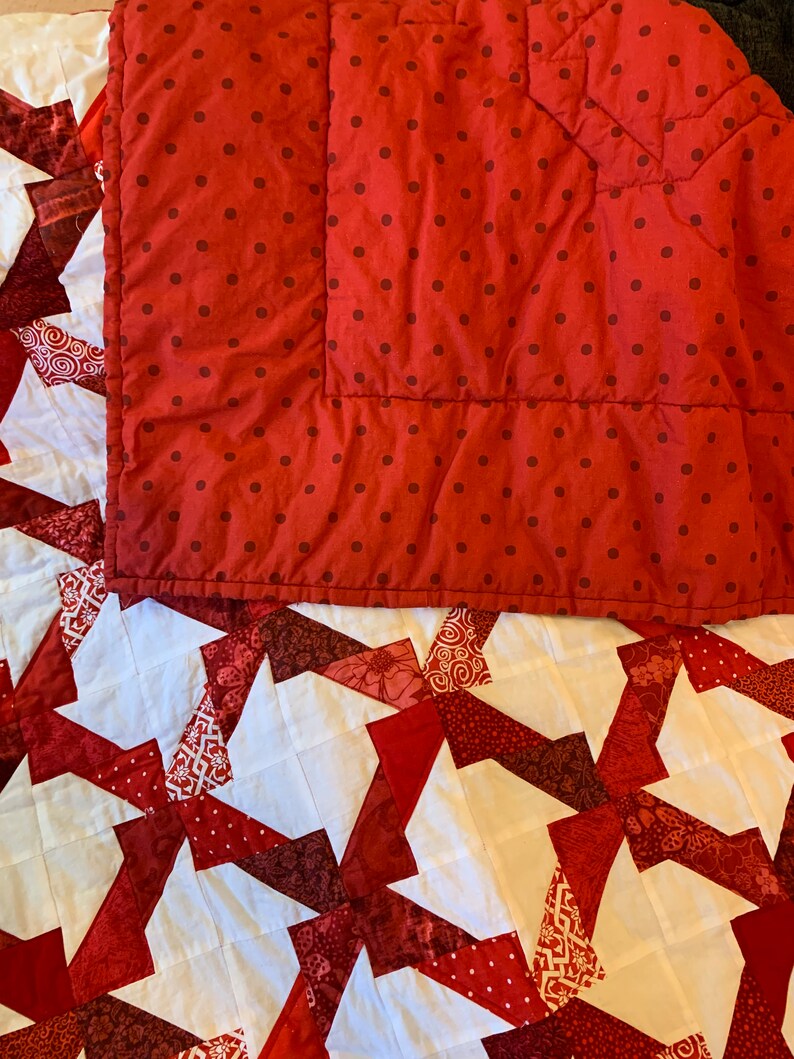 Jagged X Throw - Etsy