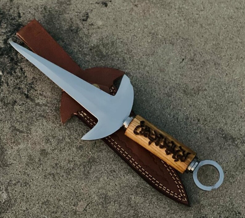 Kunai Replica Custom Handmade Kunai Dagger Birthday Gift Movie Knife Replica Gift for Her Gift ...