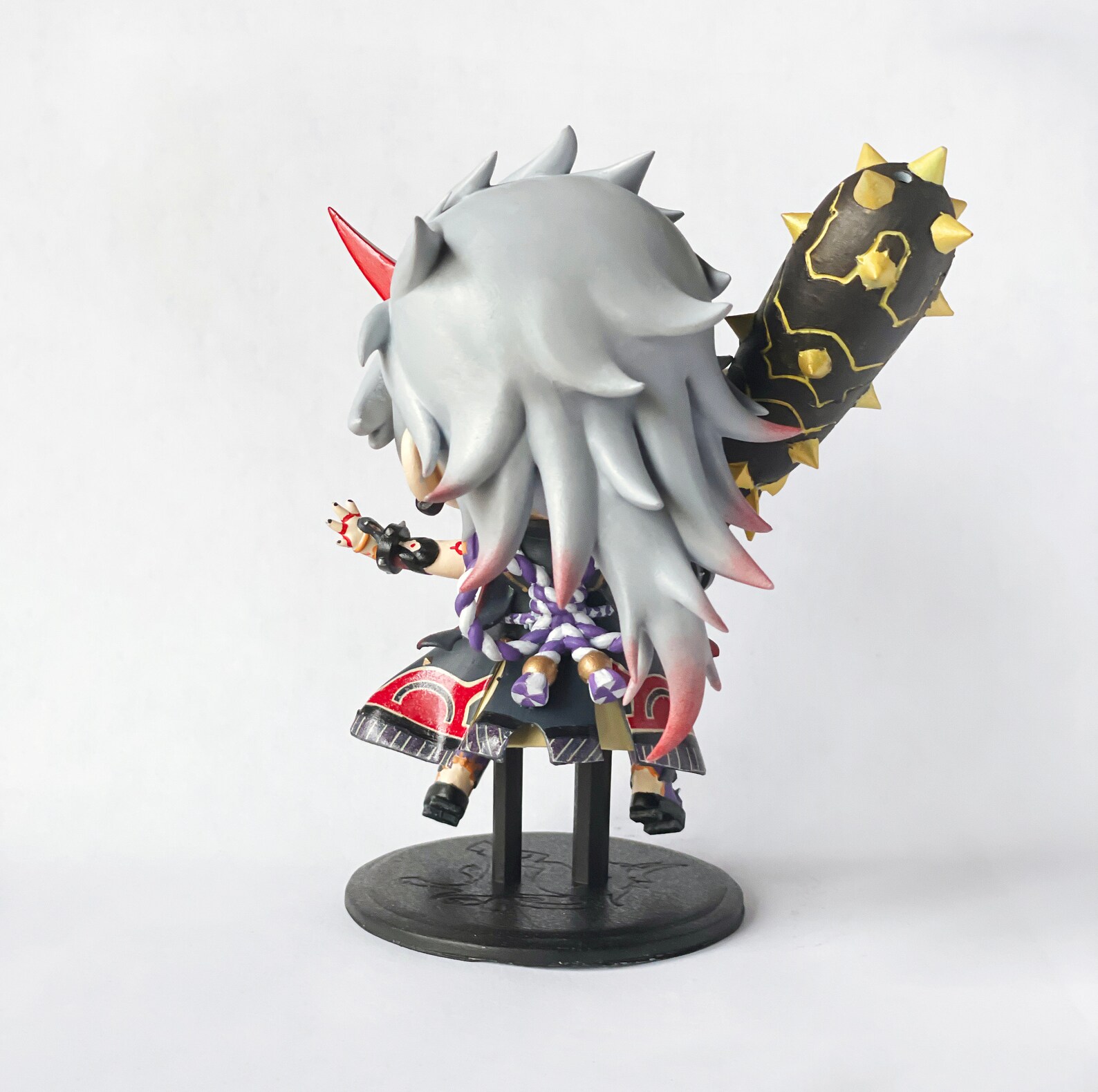 Arataki Itto Chibi Figure genshin Impact fan-made | Etsy