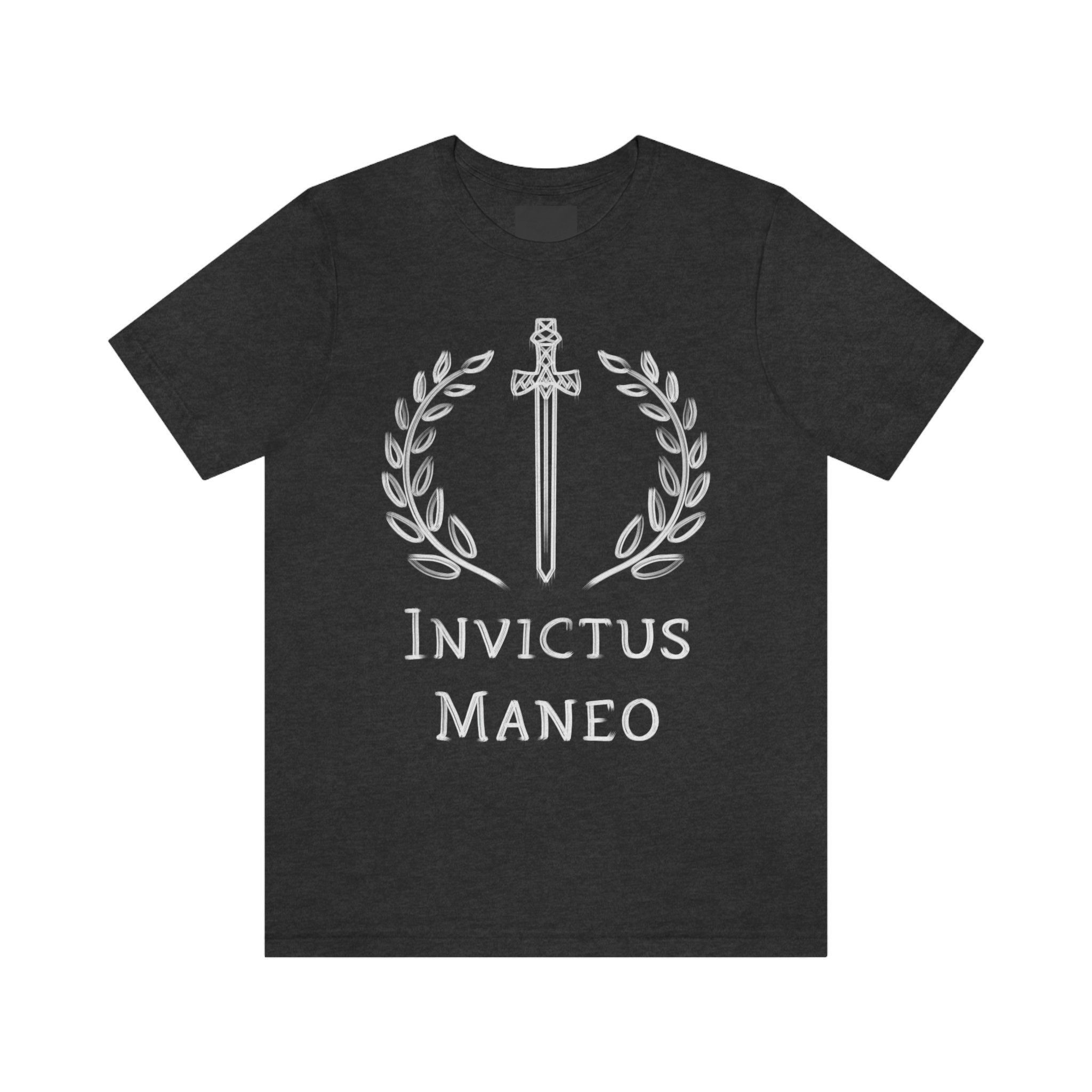 Invictus Maneo Latin Phrase T-shirt - Etsy