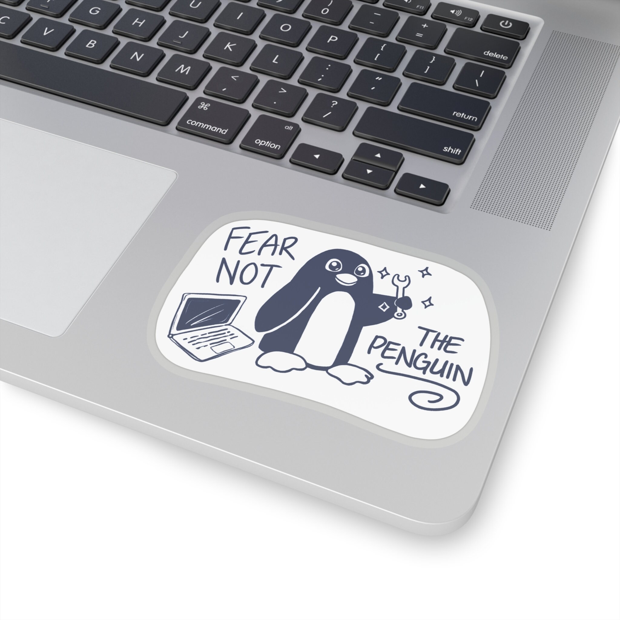 Fear Not the Penguin Linux Open Source Sticker - Etsy