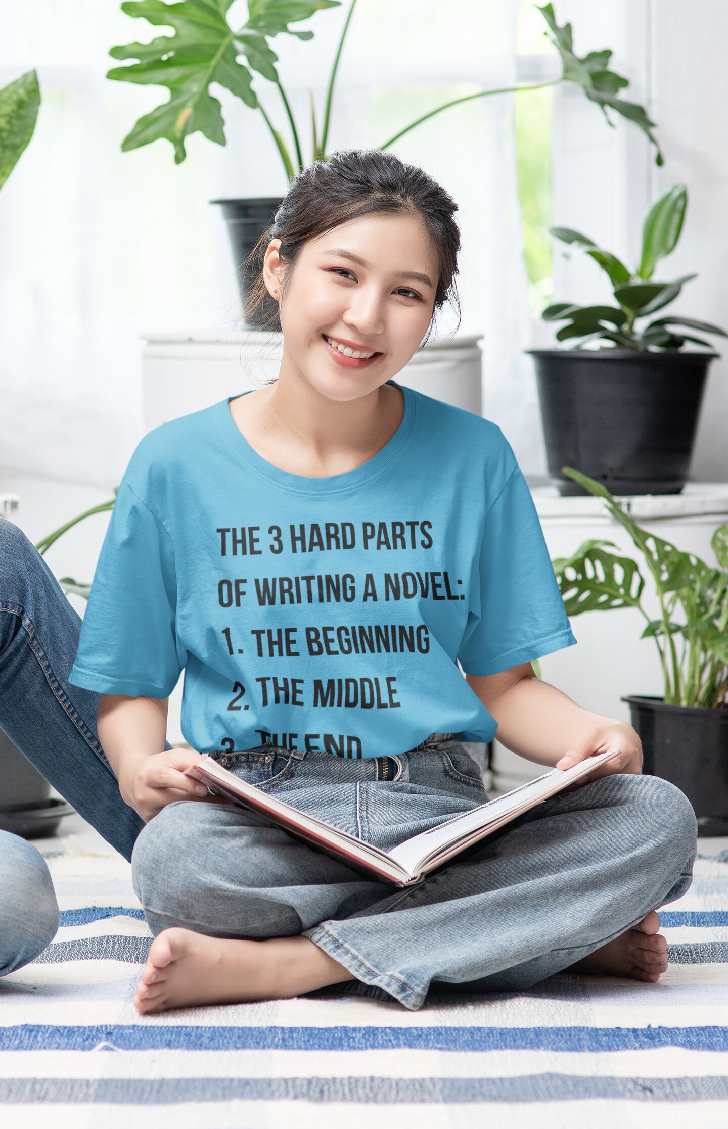 Three Hard Parts of Writing A Novel Funny Author Writer - Etsy UK