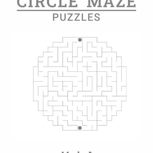 Printable Maze Puzzle Pages | 100 Assorted Mazes | Activity Maze ...