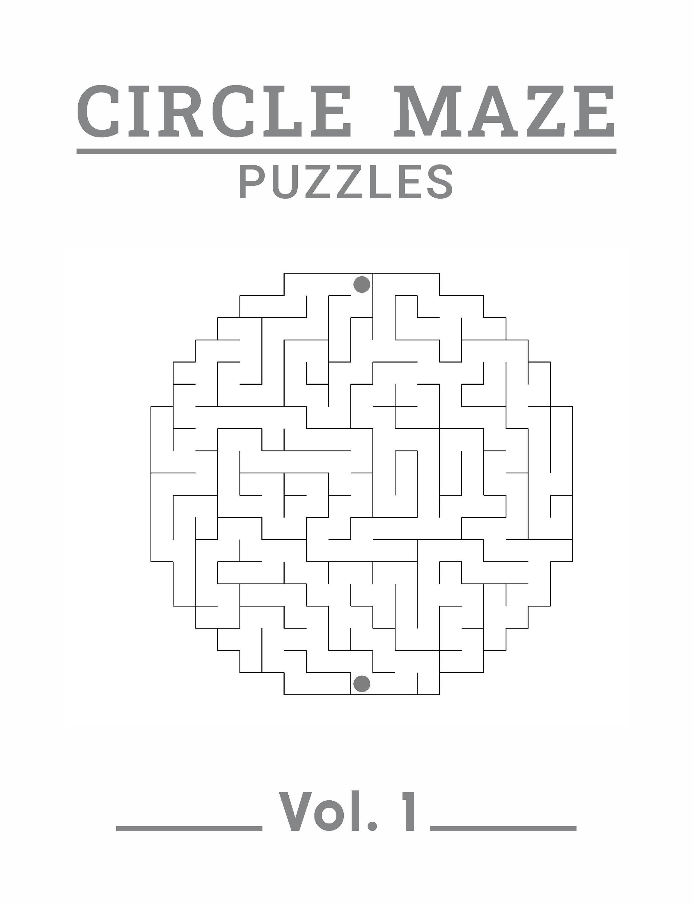 Printable Maze Puzzle Pages | 100 Assorted Mazes | Activity Maze ...