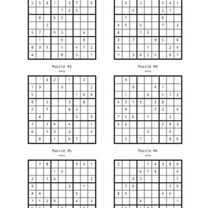 Sudoku Puzzles - Easy Level Collection - Volume 2 | 300 Printable Easy ...