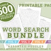 Word Search Puzzle - Volume 7 | 100 Printable Puzzle Pages for Kids and ...