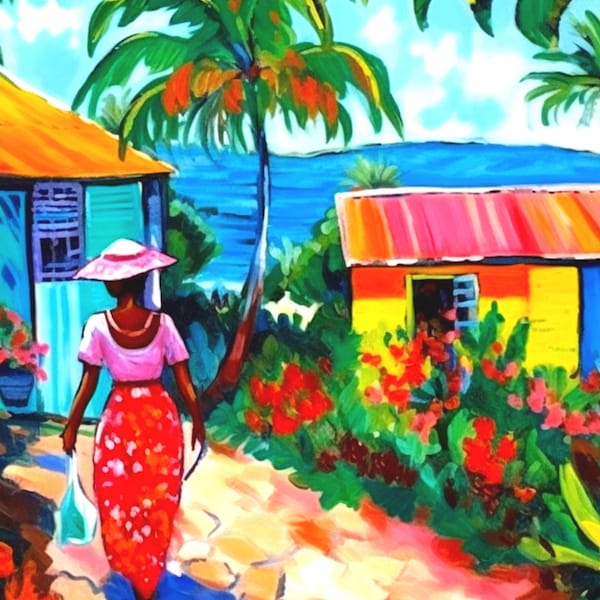 Caribbean Wall Art - Etsy