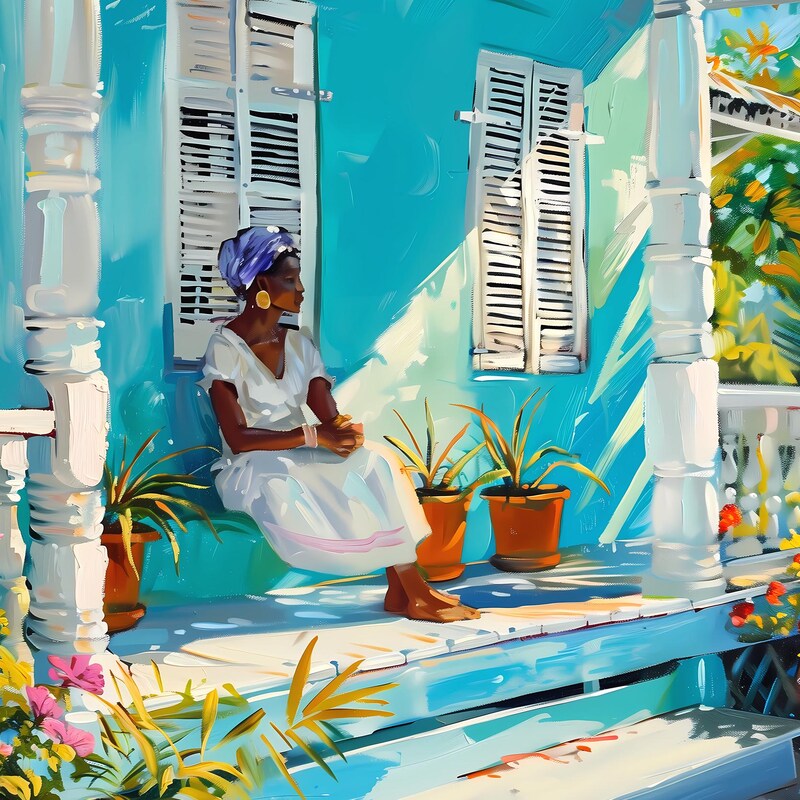 Barbados Art - Etsy